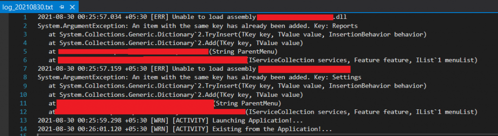 Logging With Serilog For Wpf Wpf Core Applications Dt Tech Info